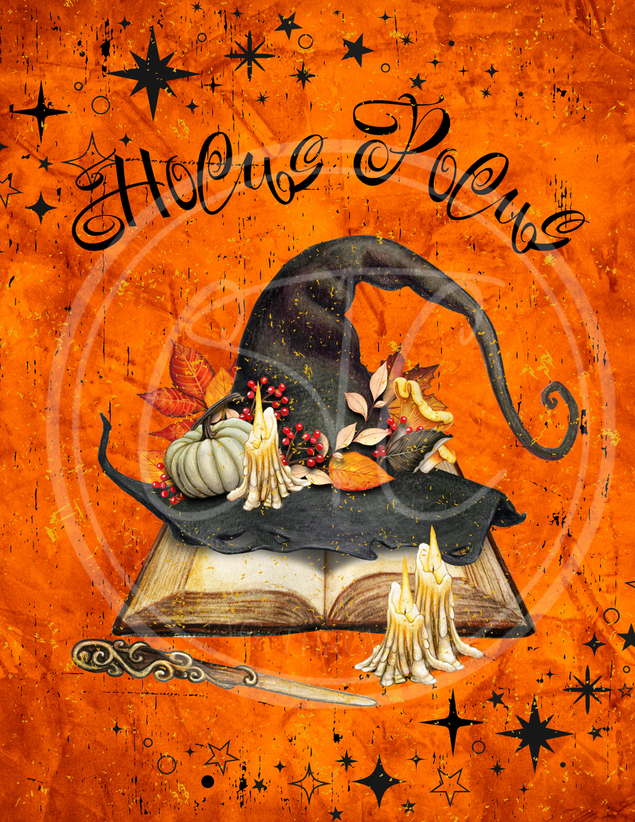 Hocus Pocus Witch Hat Printable – Creating Through Chaos