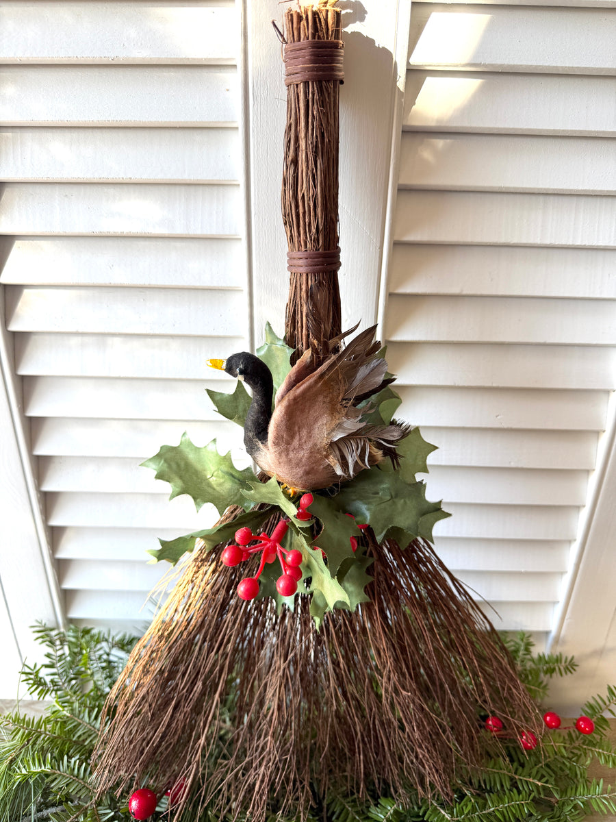 Christmas Broom – Creating Through Chaos