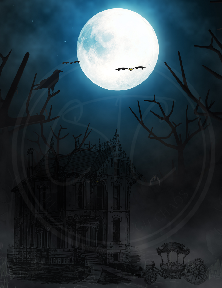 Spooky House Printable – Creating Through Chaos