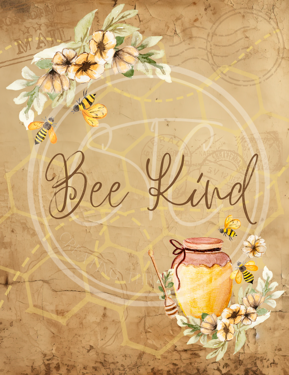 Bee Kind Printable – Creating Through Chaos