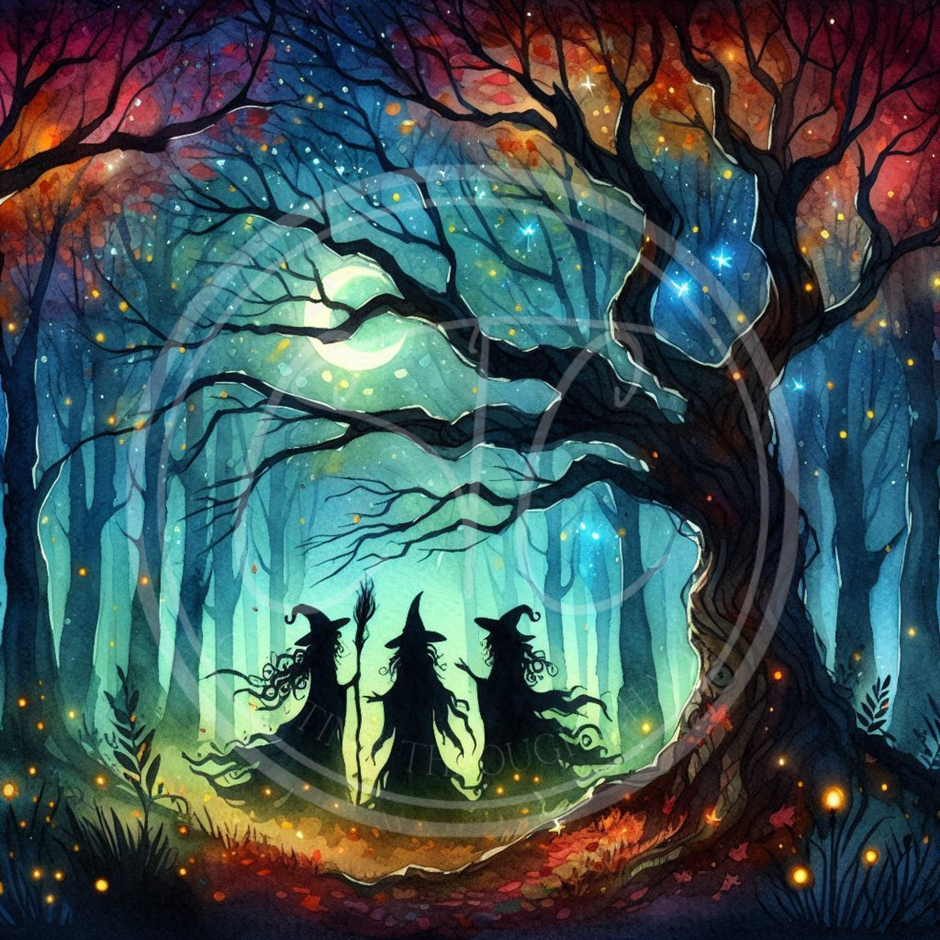 Forest Witches Printable – Creating Through Chaos