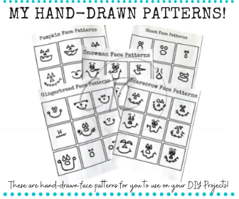 Hand-Drawn Face Patterns – Creating Through Chaos