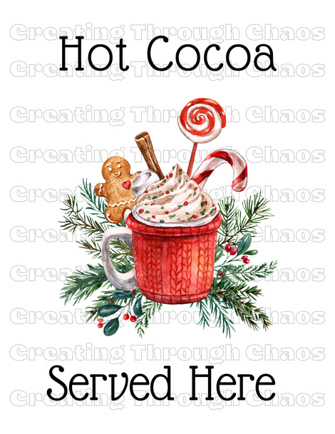Hot Cocoa Printables – Creating Through Chaos