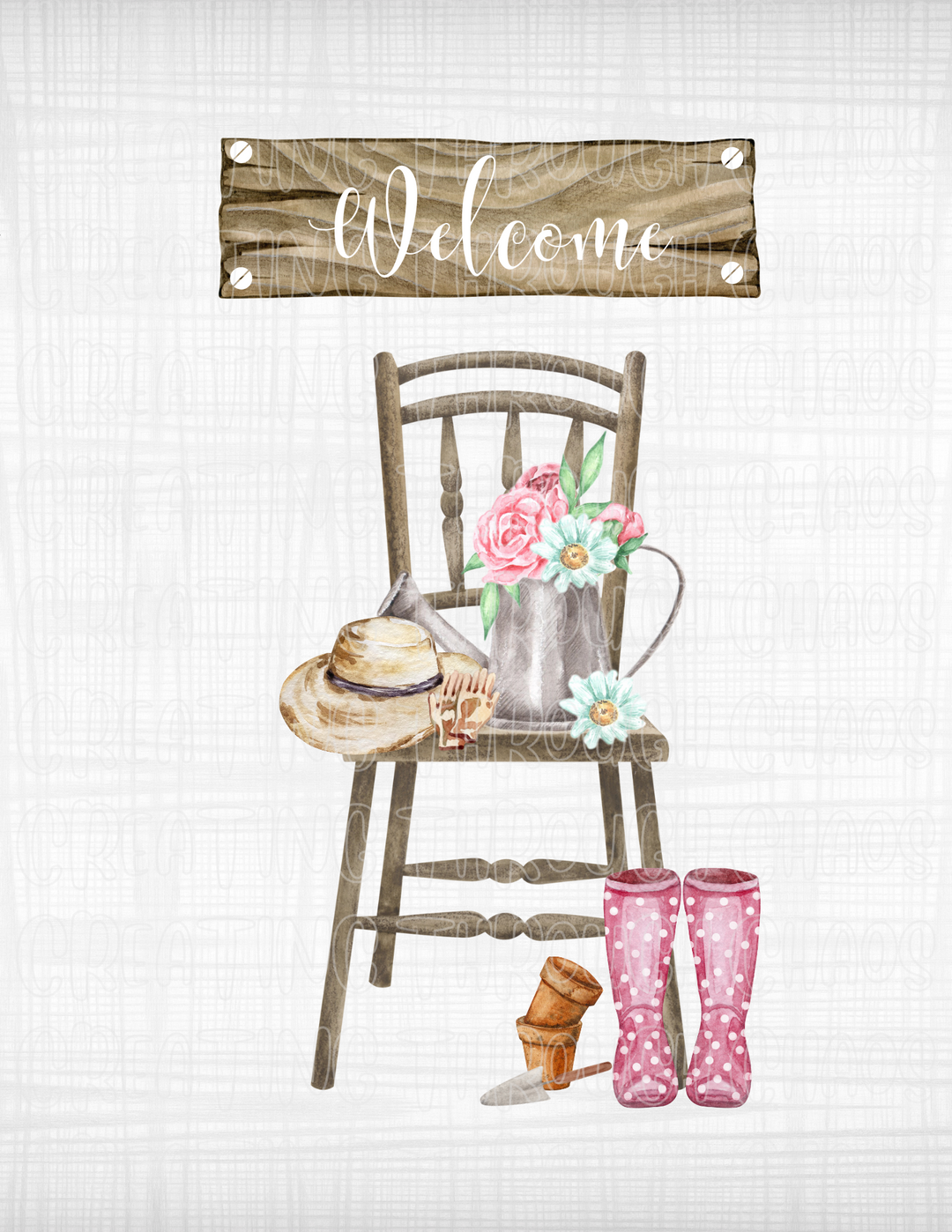 Welcome Chair Printable – Creating Through Chaos